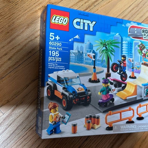 Lego | Toys | Lego 6290 City Skate Park 95pcs Building Set Age 5 New ...